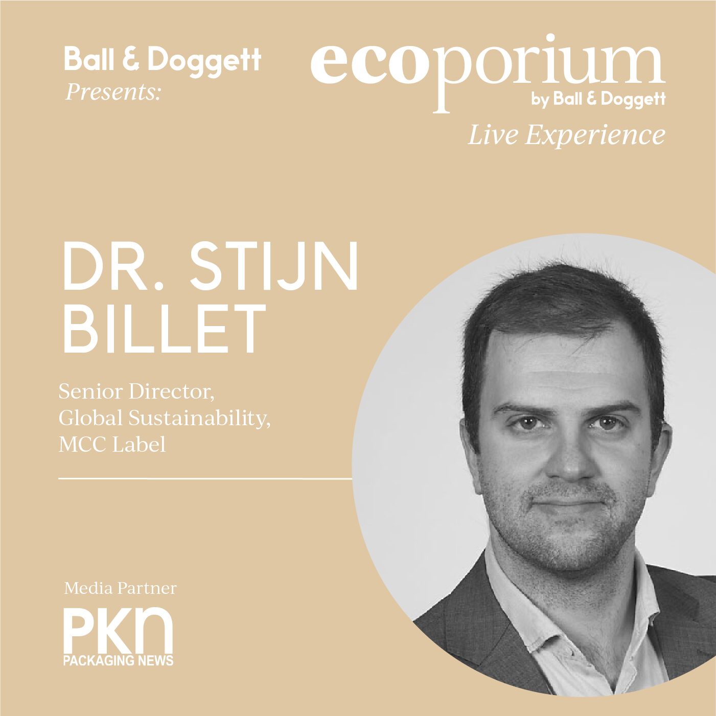 MCC Label - Dr. Stijn Billiet Senior Director Global Sustainability ...